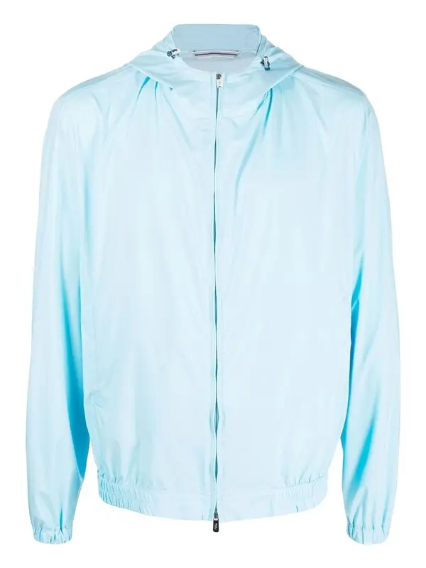 Fedeli Zip-up Jacket - Blue