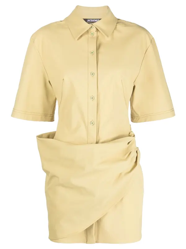 Jacquemus La Robe Camisa Shirt Dress - Neutrals