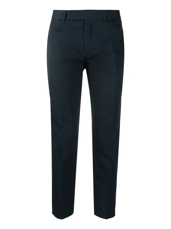 PT TORINO Rebel Cropped Trousers - Blue