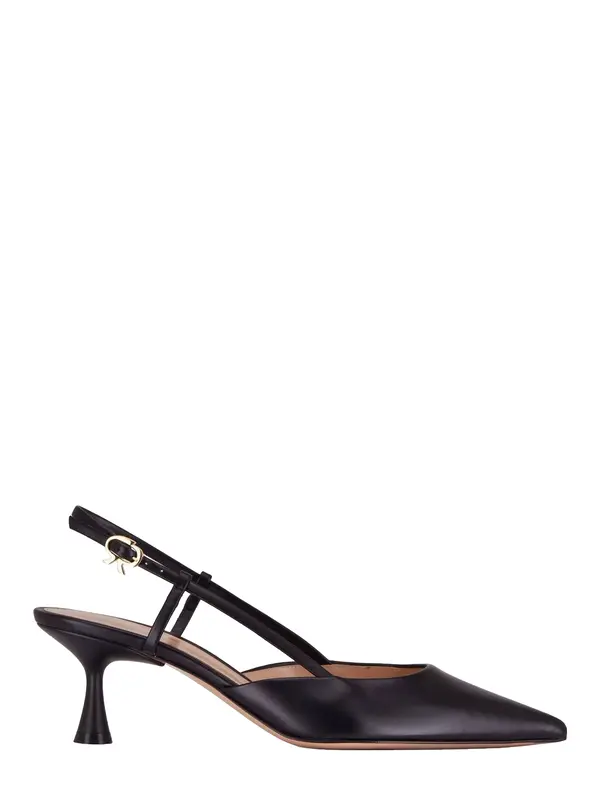 GIANVITO ROSSI Ascent 55mm Slingback Pumps - Black