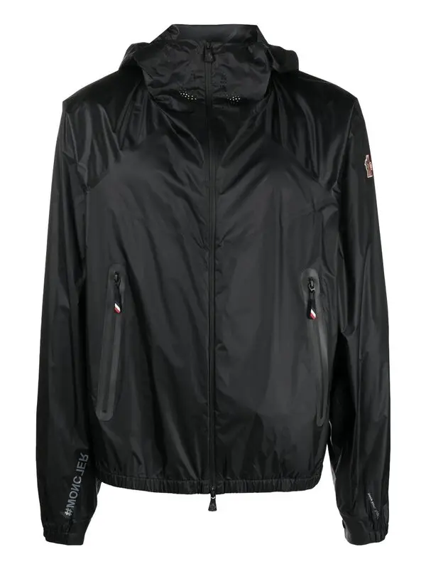 Moncler Leiten Lightweight Windbreaker - Black