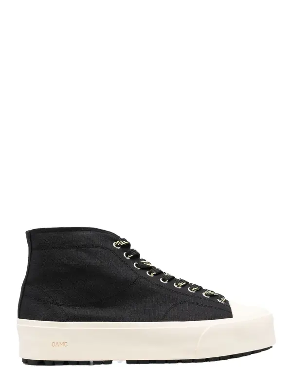OAMC Chunky-flat-sole Sneakers - Black