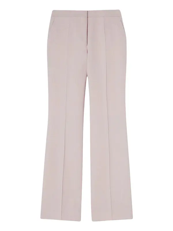 JIL SANDER Pressed-crease Tailored Trousers - Pink