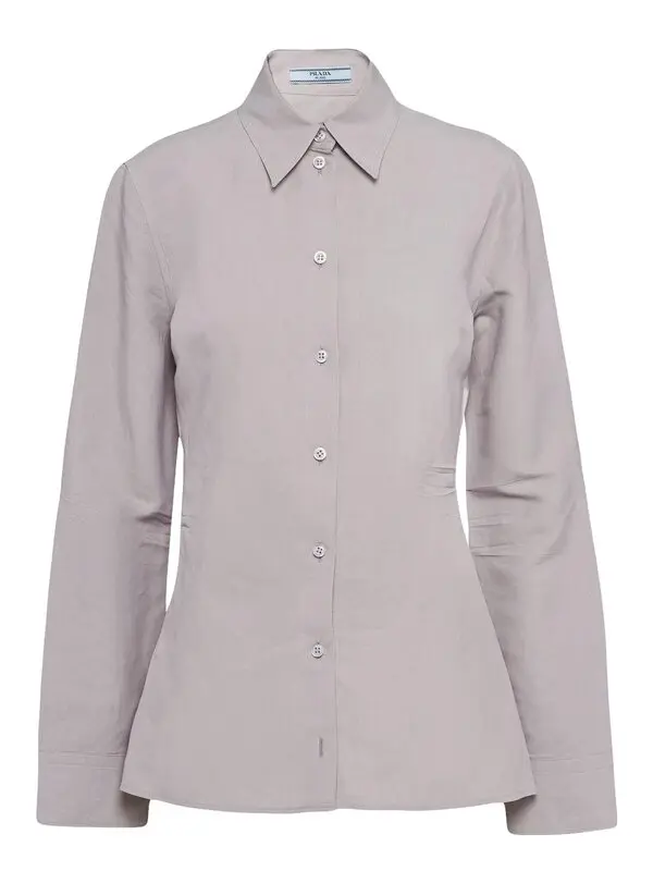 Prada Button-up Shirt - Grey