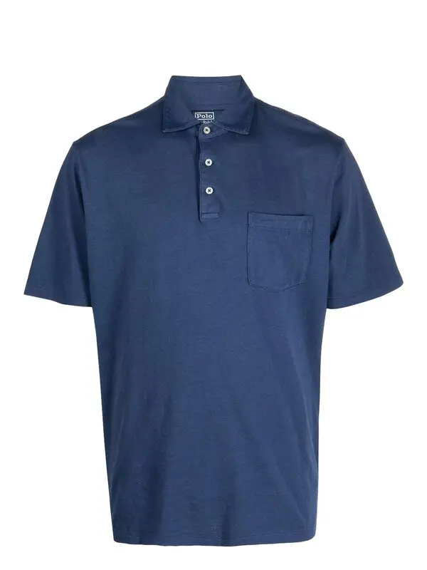 Polo Ralph Lauren Chest-pocket Polo Shirt - Blue