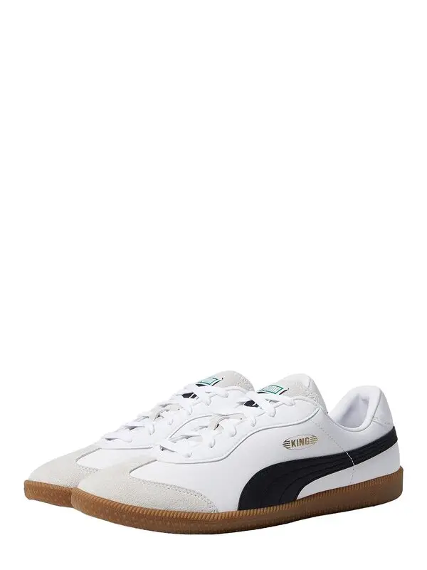 PUMA King 21 Indoor Trainer Soccer Shoes - White