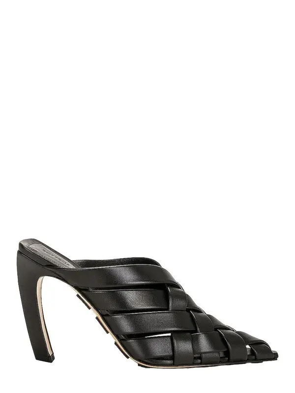 Bottega Veneta Alfie Mule Pump - Black