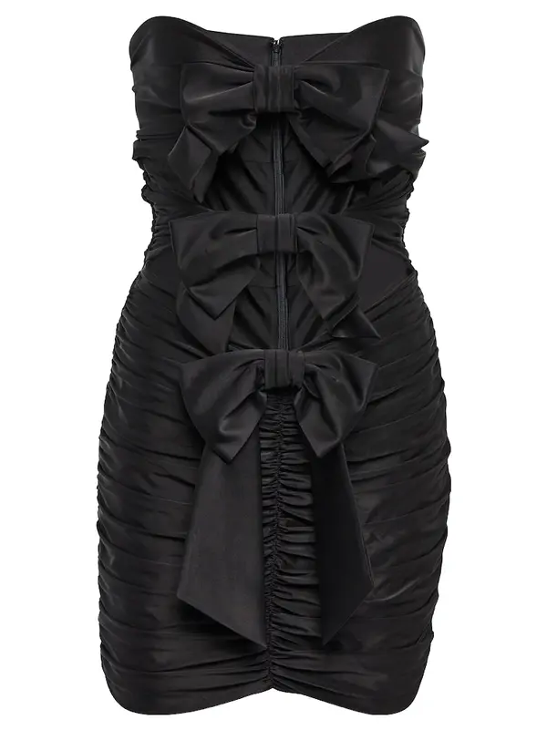 Alexandre Vauthier Strapless Minidress - Black