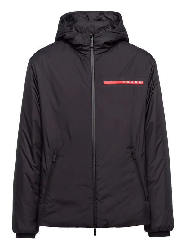 Prada Light Polyester Padded Jacket - Black