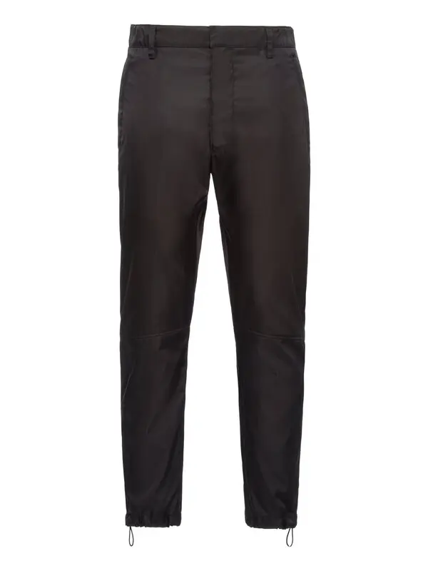 Prada Re-nylon Trousers - Black