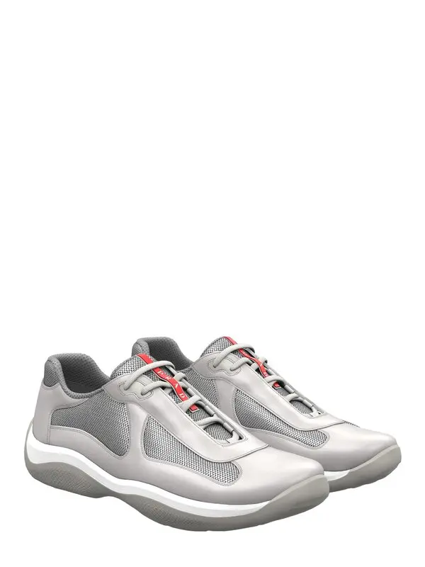 Prada America’s Cup Lace-up Sneakers - Personalized