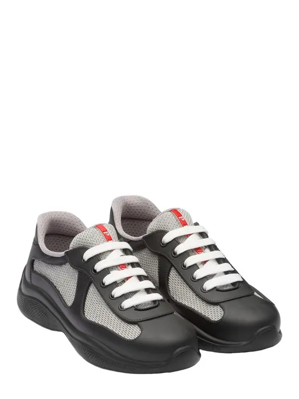 Prada America's Cup Sneakers - Black