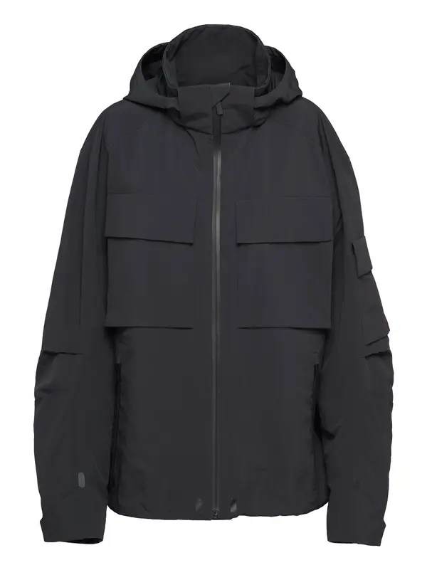 Prada Light Technical Fabric Windbreaker - Black