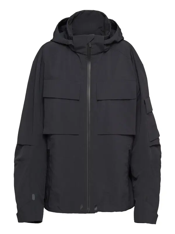 Prada Light Technical Fabric Windbreaker - Black