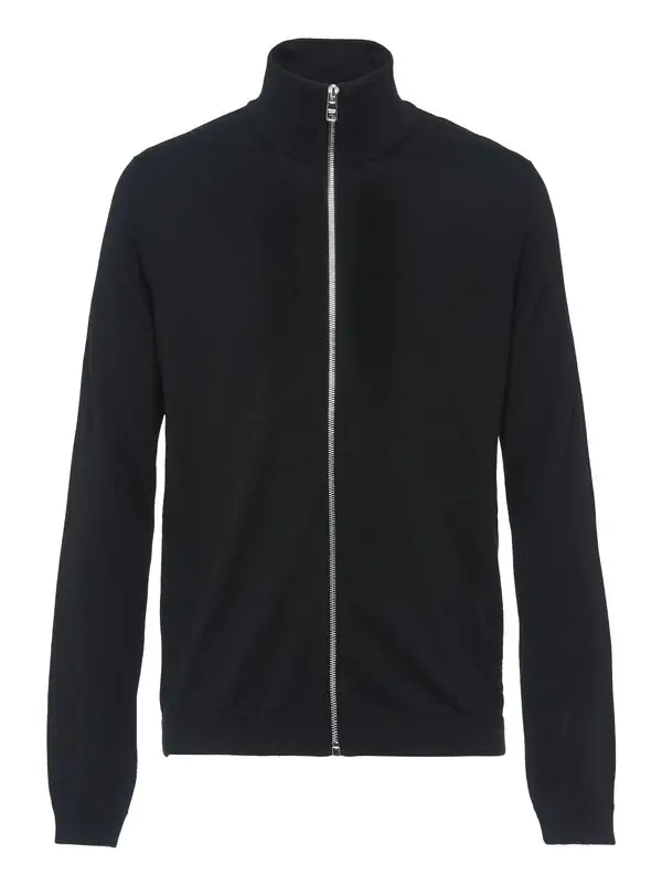 Prada Wool Cardigan - Black