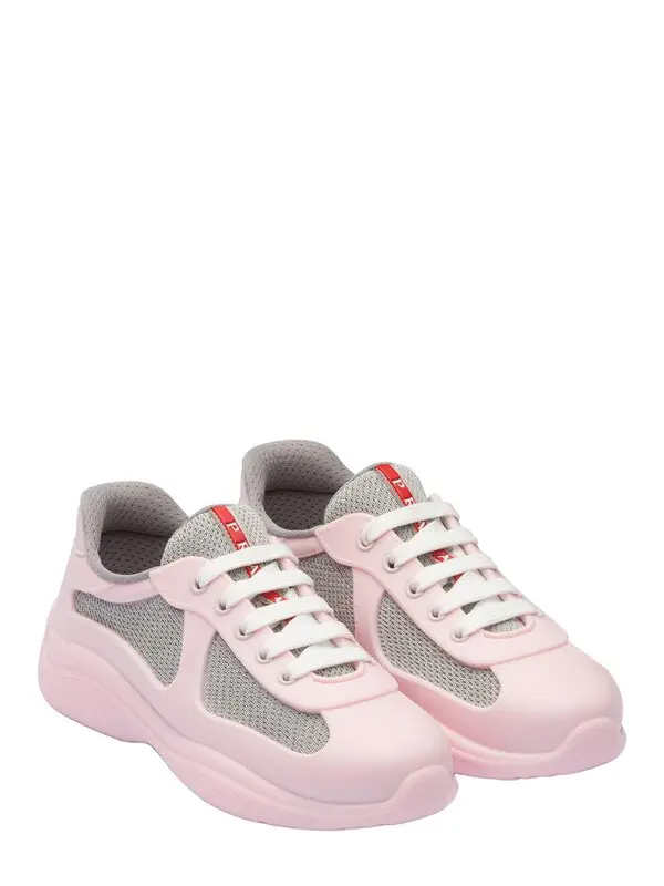 Prada America's Cup Sneakers - Pink