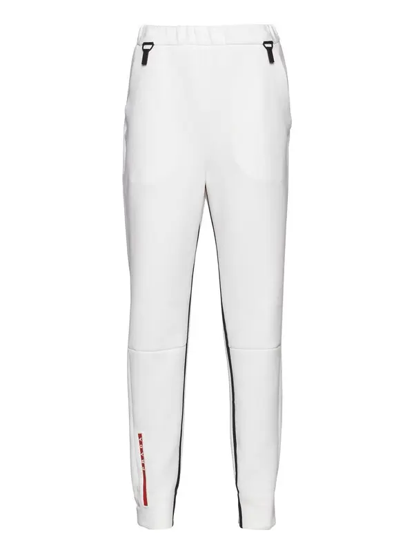 Prada Recycled Double Jersey Pants - White