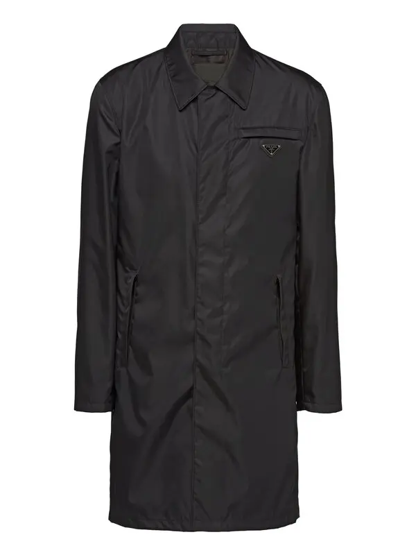 Prada Re-nylon Raincoat - Black
