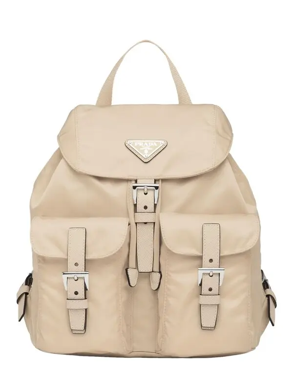 Prada Small Re-nylon Backpack - Neutral