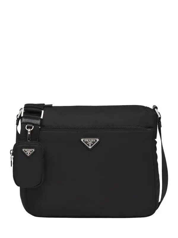 Prada Re-nylon Shoulder Bag - Black