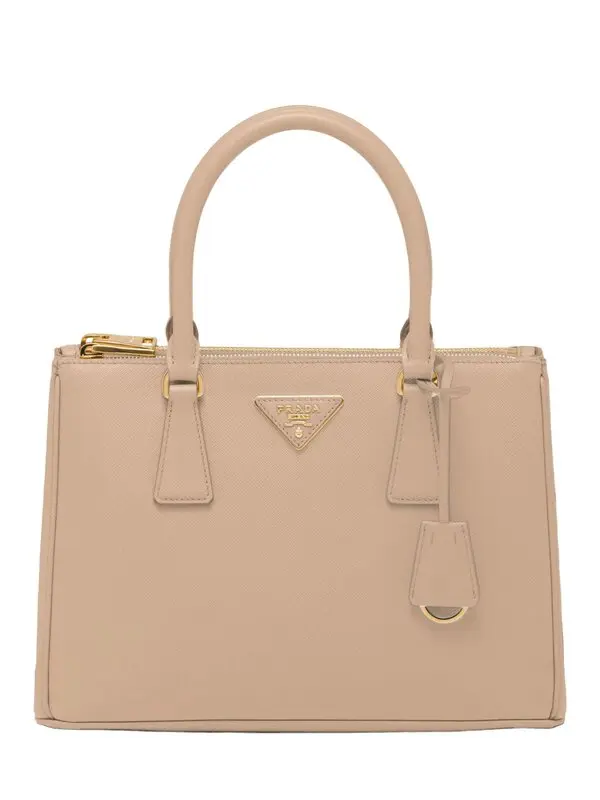 Prada Galleria Saffiano Leather Bag - Neutral