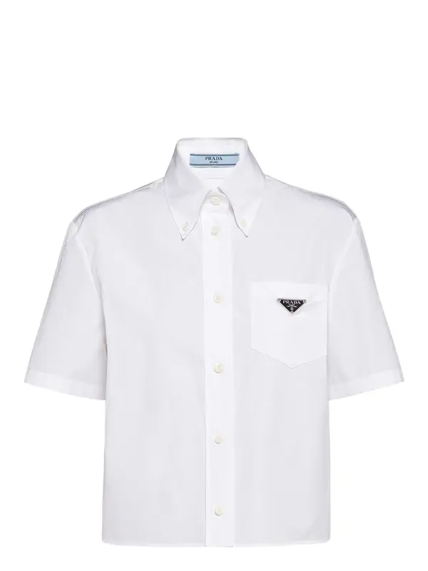 Prada Poplin Shirt - White