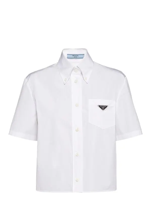 Prada Poplin Shirt - White