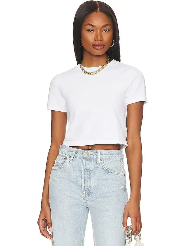 RE/DONE Micro Tee - Optic White