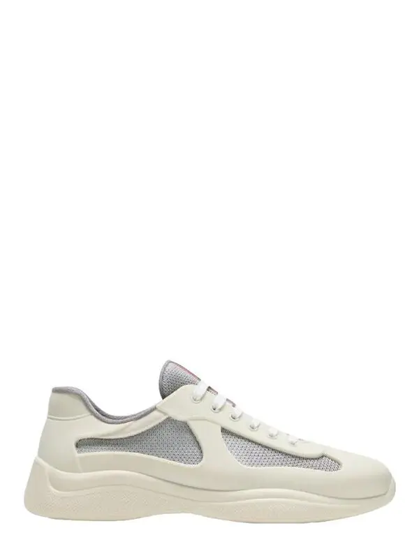 Prada America's Cup Trainer Sneakers - Cream