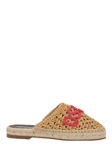 Dsquared2 Raffia Espadrilles - Beige