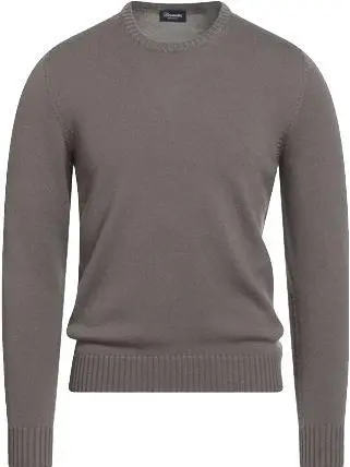 DRUMOHR Sweater In Merino Wool - Grey