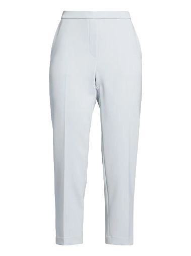 Theory Triacetate And Polyester Tapered Cropped Pants - Blue