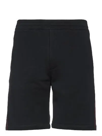 Alexander McQueen Regular Fit Bermuda Shorts - Black