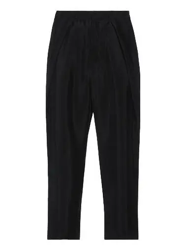 Balmain Pants Size Cupro - Black