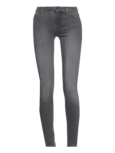7 For All Mankind Slim-leg Pants - Black