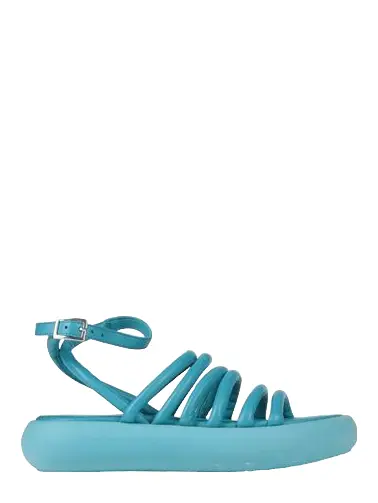 VIC MATIE Strappy Flatform Sandals - Blue