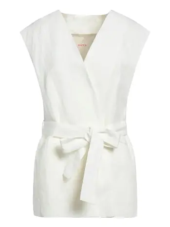 JUCCA Single-breasted Blazer - White