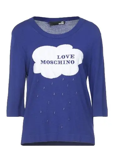 Moschino Knitted Sweater - Blue