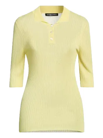 ANTONELLA RIZZA Knit Viscose Top - Yellow