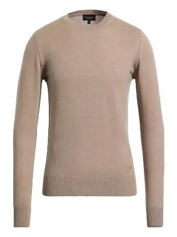 Emporio Armani Crewneck Cashmere Sweater - Beige