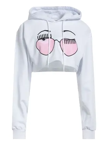 CHIARA FERRAGNI Cotton Sweatshirt - White