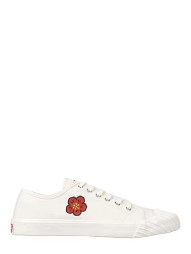 Kenzo Embroidered Flower Sneakers - Ivory