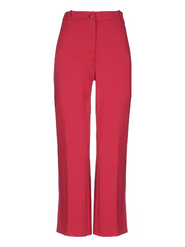 Pinko Cropped Flared Pants - Red