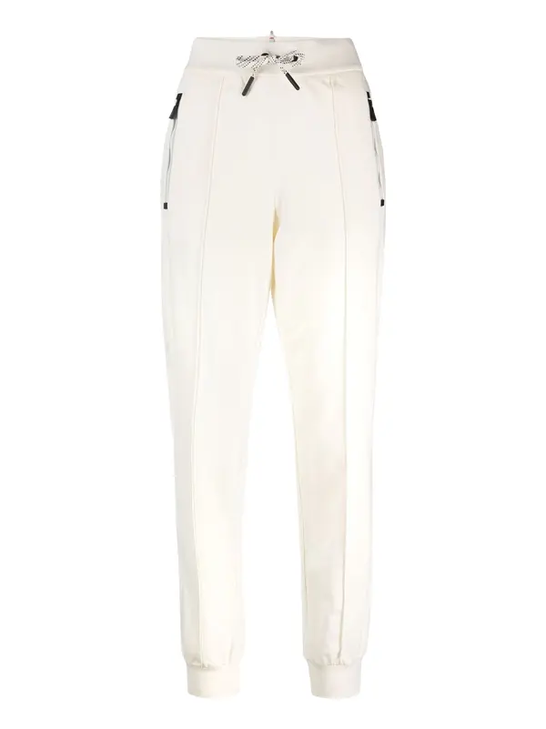 Moncler Drawstring Waistband Track Pants - Neutrals