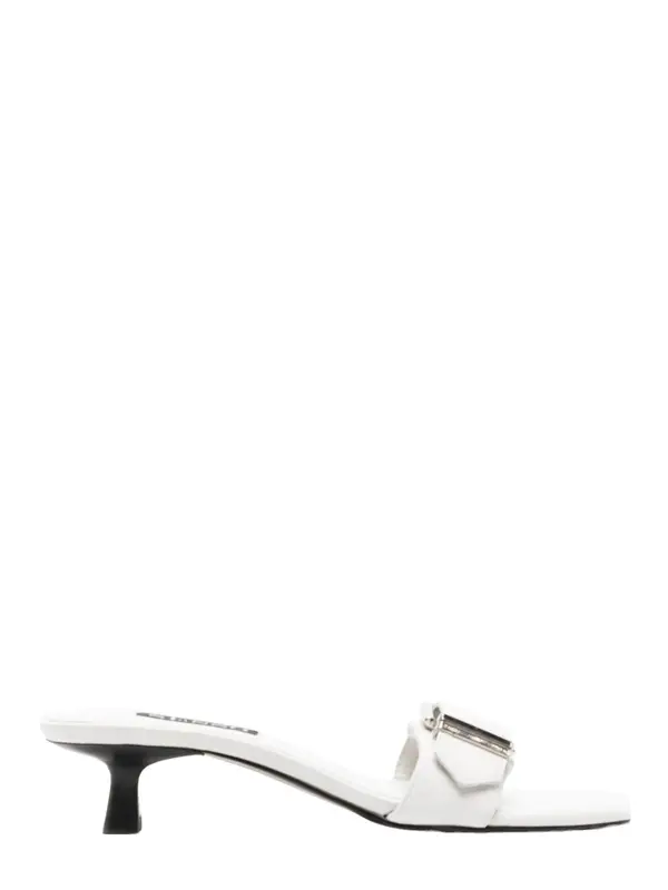 Senso Tommie Buckle Detail Sandals - White