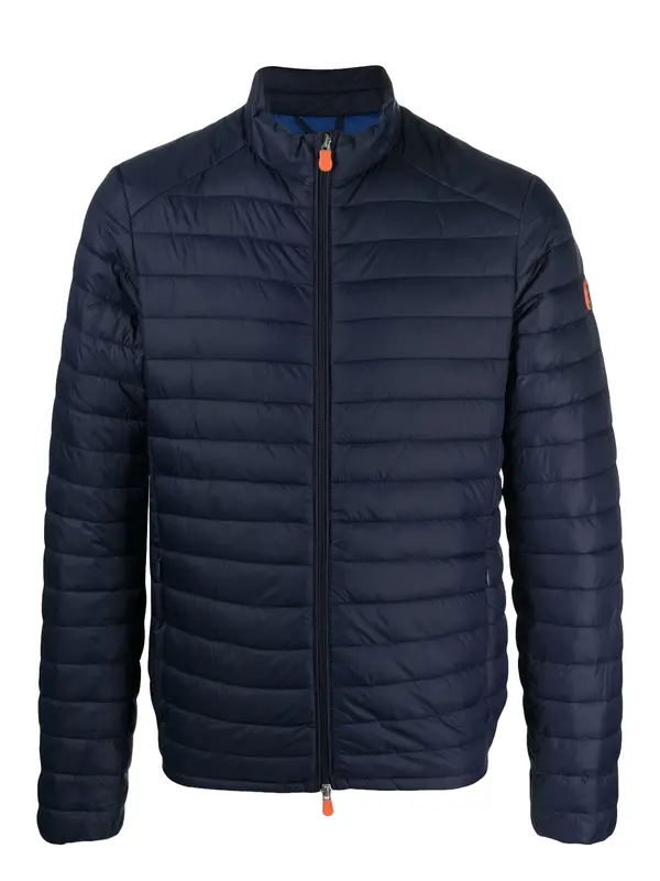 SAVE THE DUCK Zip-up Padded Jacket - Blue