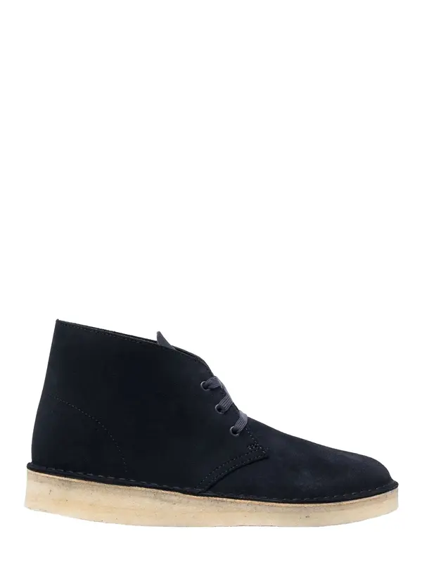 Clarks Suede Lace-up Boots - Blue