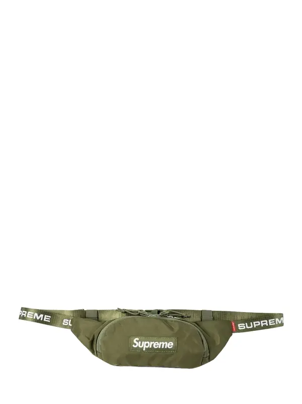 Supreme Logo-patch Belt Bag - Green