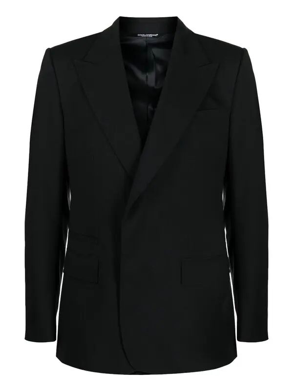 Dolce & Gabbana Single-breasted Blazer - Black