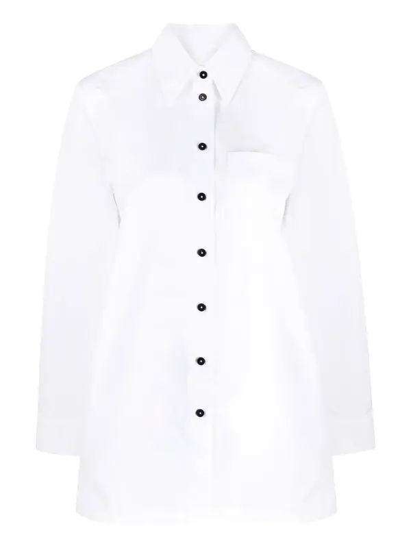 JIL SANDER Long-sleeved Shirt - White